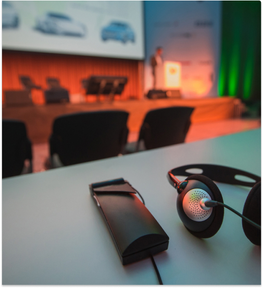 Hybrid Set-Up - Globibo Conference Interpretation