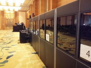 Interpretation Booths - Globibo Conference Interpretation