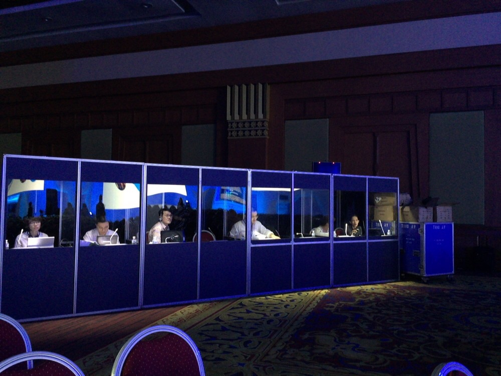 Interpretation Booths - Globibo Conference Interpretation