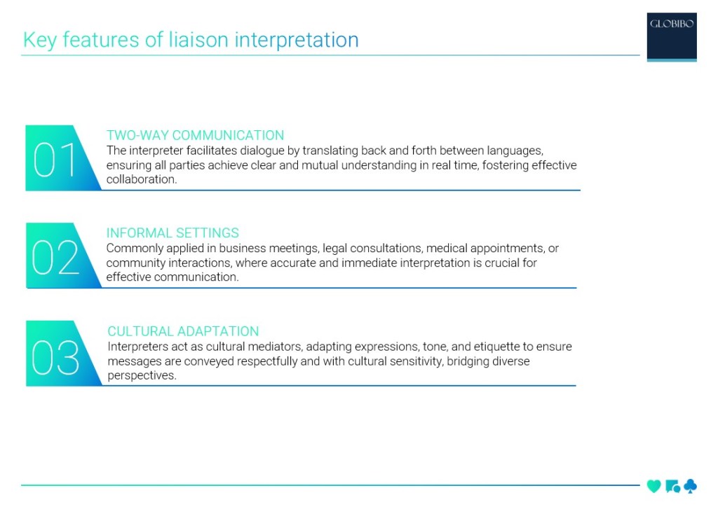 What is Liaison Interpretation - Globibo Conference Interpretation
